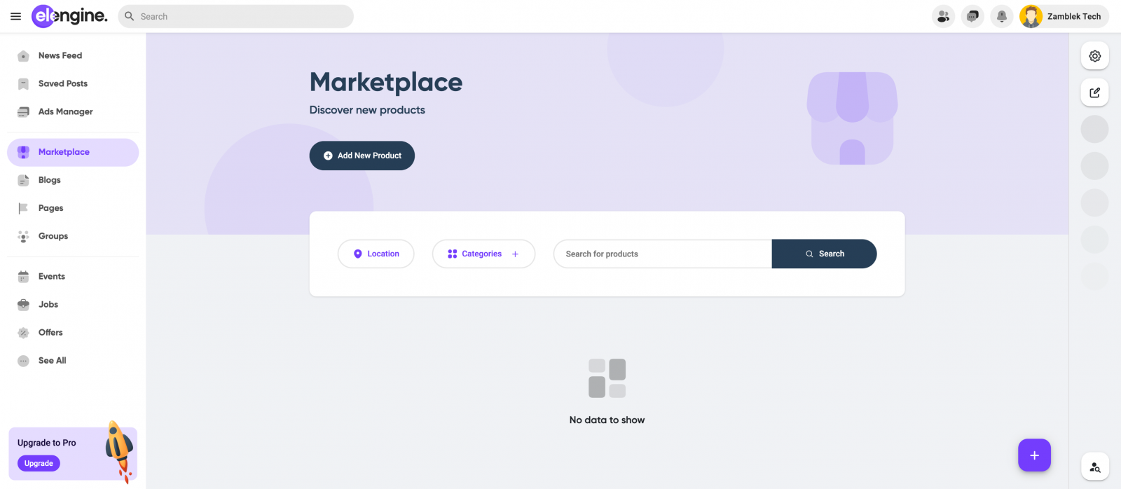 Elengine – The Ultimate Sngine Theme – Sngine