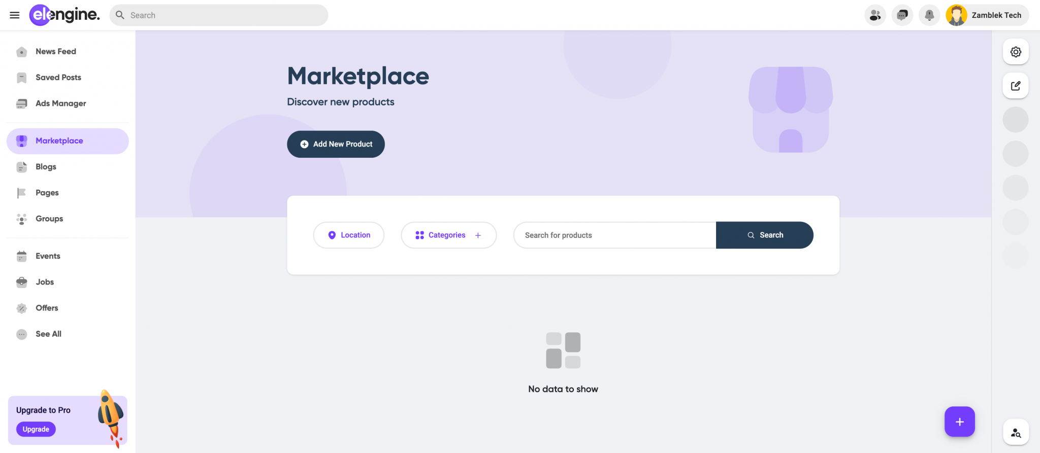 Elengine – The Ultimate Sngine Theme – Sngine