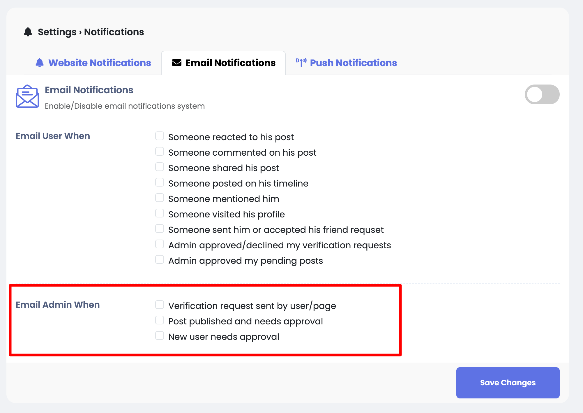 What’s New with v3.13! – Sngine