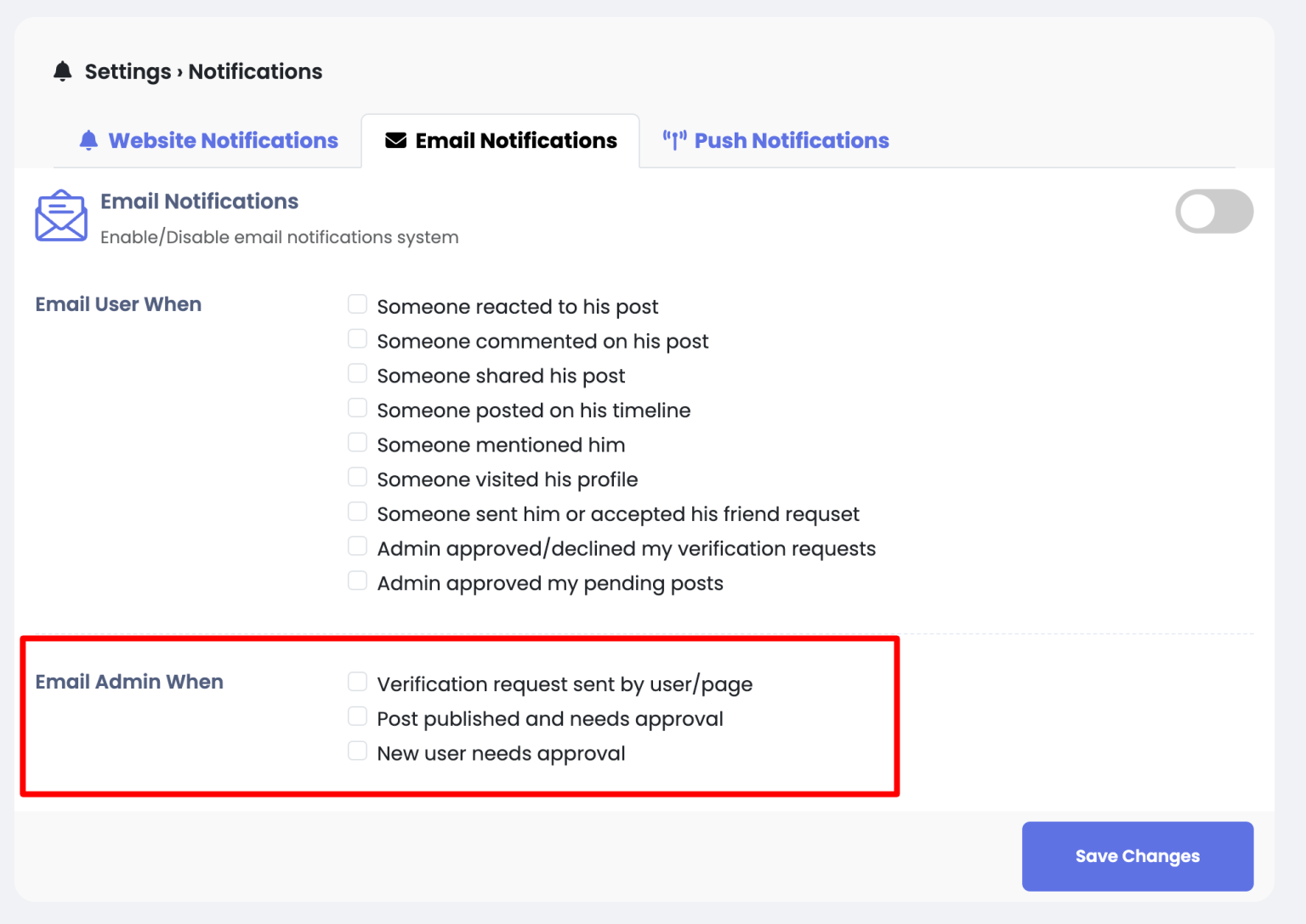 What’s New with v3.13! – Sngine
