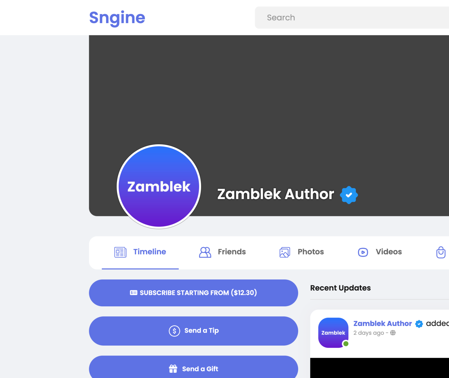 What’s New with v3.13! – Sngine